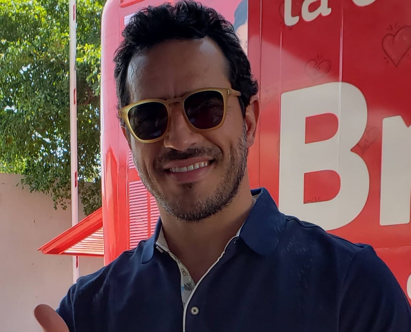 El actor Pedro Palacio se paseó por Valledupar | Expresión Naranja